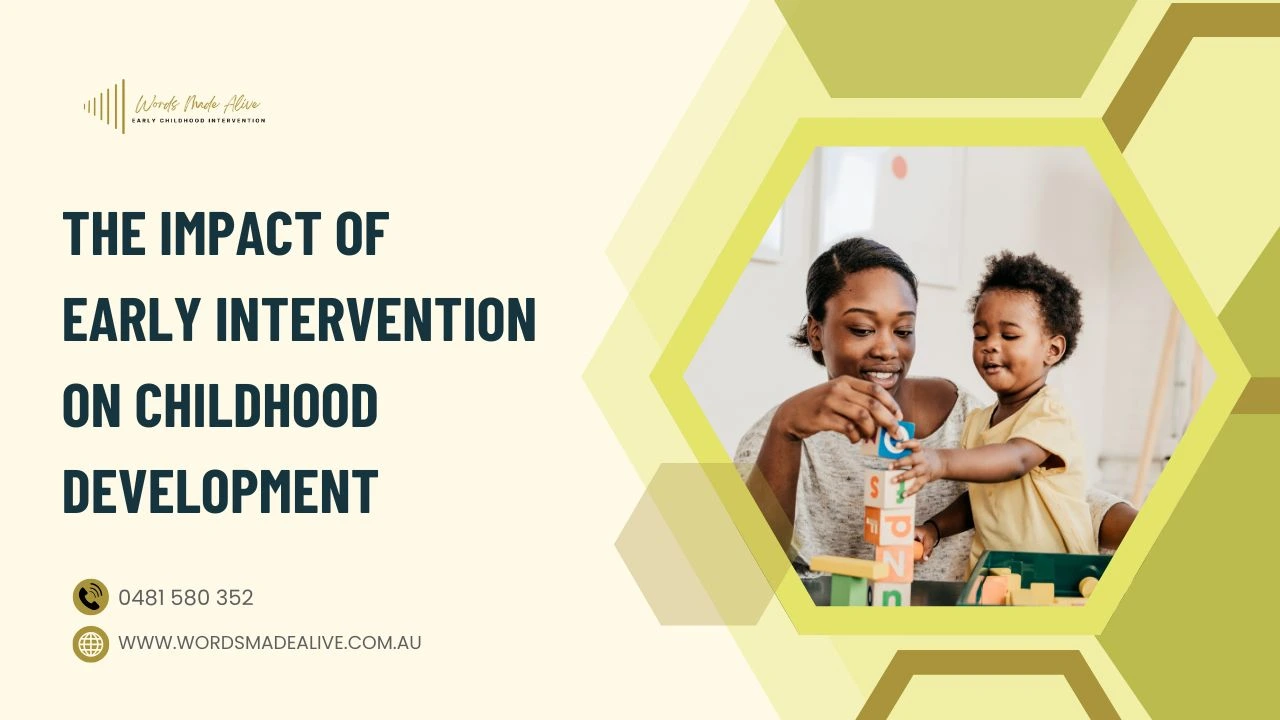 Early Steps to Success: The Power of Childhood Intervention Specialists